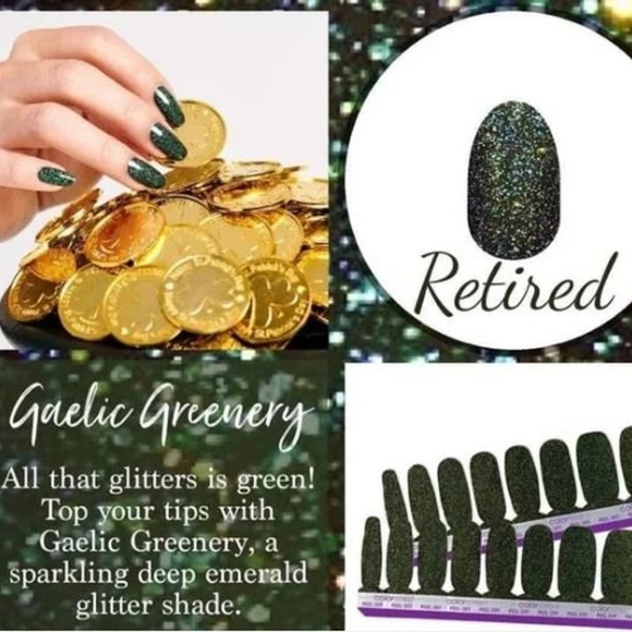 Color Street | Makeup | 3 For 3 Nwt Retired Rare Color Street Gaelic ...